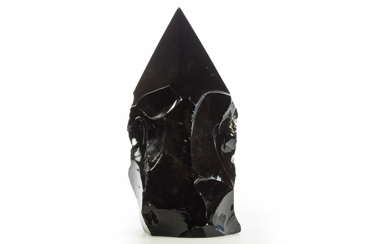 8" Free-Standing Polished Obsidian Point - Mexico (#336909) For Sale ...