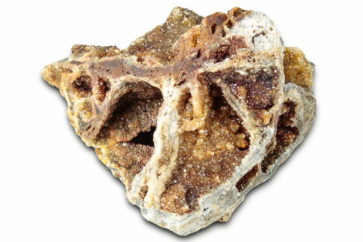 3.2" Sparkling Turkish Citrine Crystal Cluster - New Find! (#336934 ...