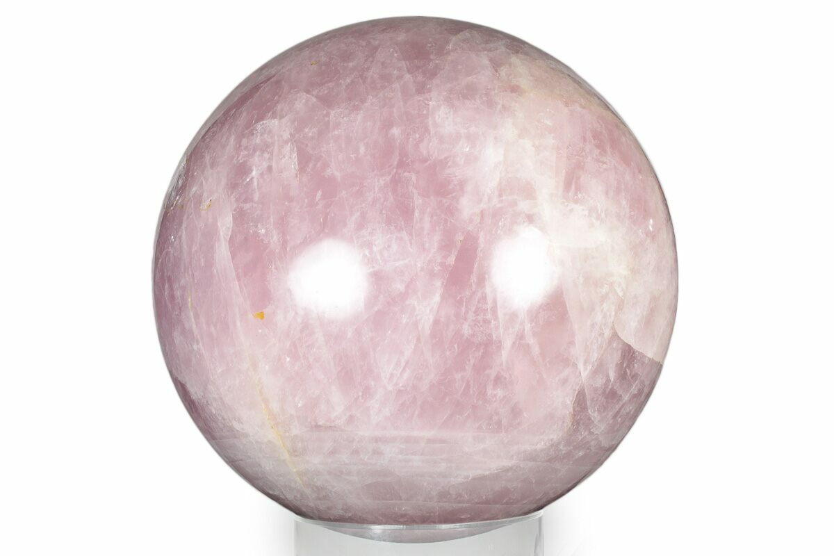 Huge, 8" Polished Rose Quartz Sphere - Madagascar (#339339) For Sale ...