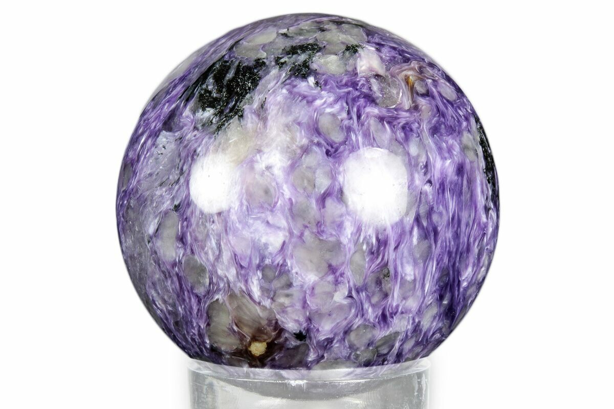 1.95" Polished Purple Charoite Sphere - Siberia (#337973) For Sale ...