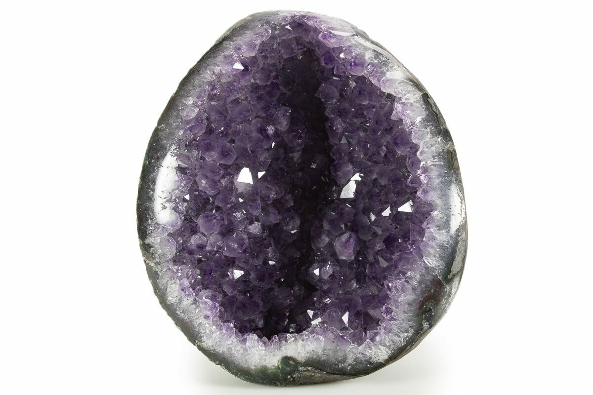 7" Sparkly Deep-Purple Amethyst Geode - Uruguay (#342715) For Sale ...