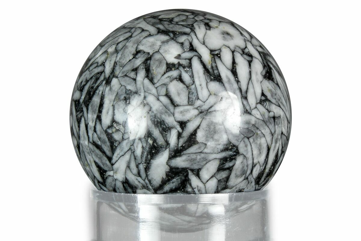 1.6" Polished Pinolite Sphere - Austria (#343940) For Sale - FossilEra.com