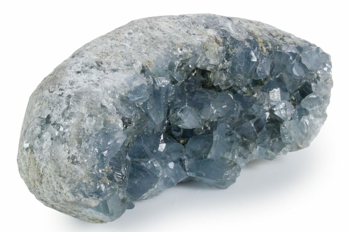 5.5" Sparkling Celestine (Celestite) Crystal Cluster - Madagascar ...