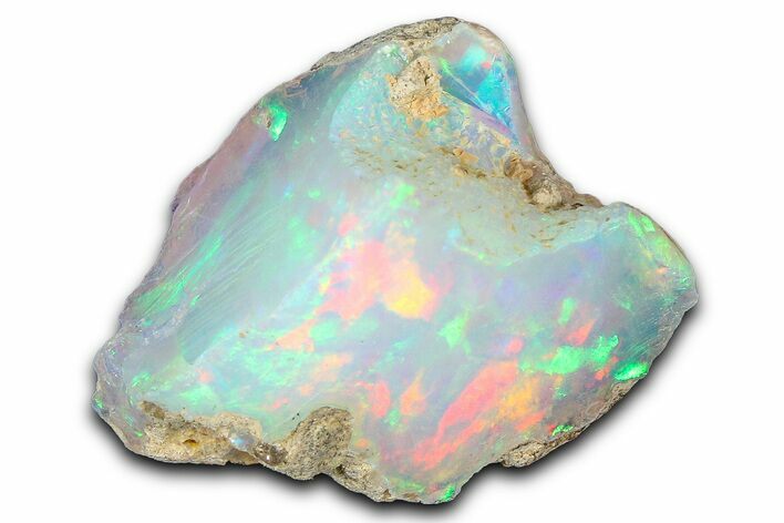 1.04" Brilliant Precious Ethiopian Fire Opal (5 grams) (#367260) For ...